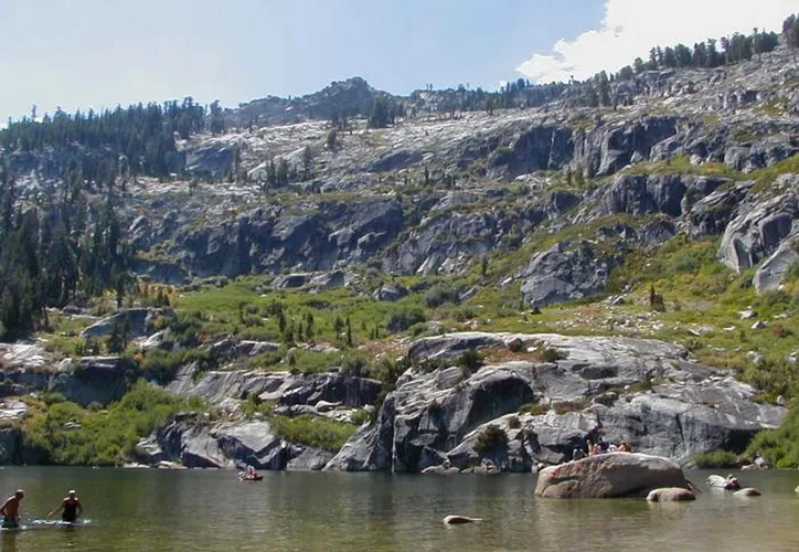 Cliff Jumping Paradise, Lake Tahoe