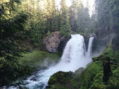 Hike to Sahalie and Koosah Falls, Sahalie and Koosah Falls Trailhead