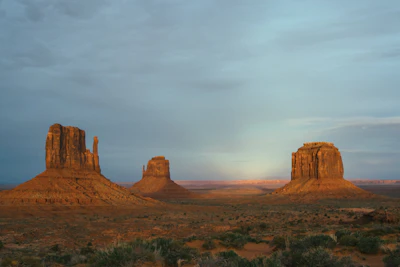Camp at The View Campground in Monument Valley, The View Campground