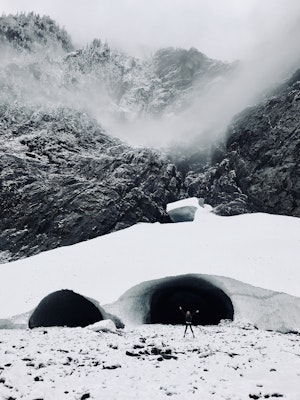 Hike to the Big Four Ice Caves, Big Four Ice Caves