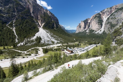 Hike or Run the Alta Via 1 in the Dolomites, Hotel Lago di Braies