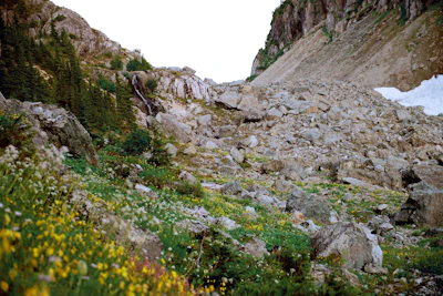 Hike to Cream Lake, BC, Jim Mitchell Lake Road