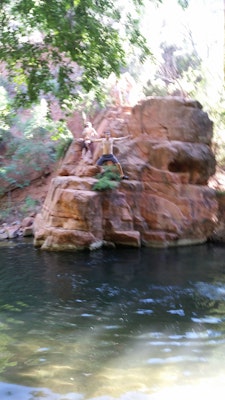 Hike to and Swim at the Bull Pen, AZ, Bull Pen Road - West Clear Creek