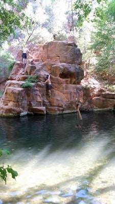 Hike to and Swim at the Bull Pen, AZ, Bull Pen Road - West Clear Creek