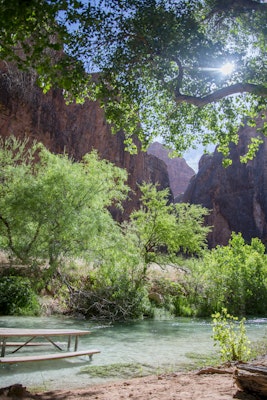 Backpack to Havasu Falls in the Havasupai Reservation, Hualapai Hilltop ...