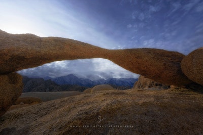 Camp in the Alabama Hills, Mobius Arch Loop Trailhead