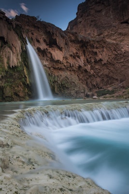 Backpack to Havasu Falls in the Havasupai Reservation, Hualapai Hilltop ...