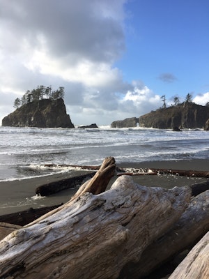 Camp at Third Beach, Washington