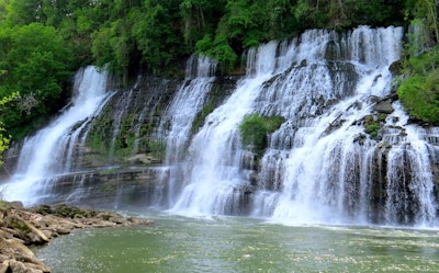 Hike to Twin Falls, TN, Rock Island State Park