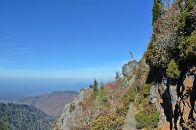 Hike Charlies Bunion, Newfound Gap Trailhead
