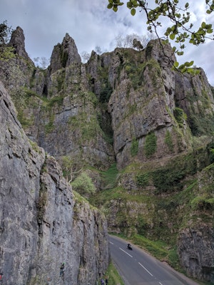 Rock Climb at Cheddar Gorge , The Cliffs