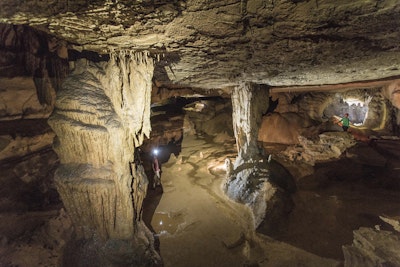 Explore Tumbling Rock Cave, Tumbling Rock Meeting Point
