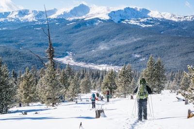 Ski or Snowshoe to Vance's Cabin, Ski Cooper