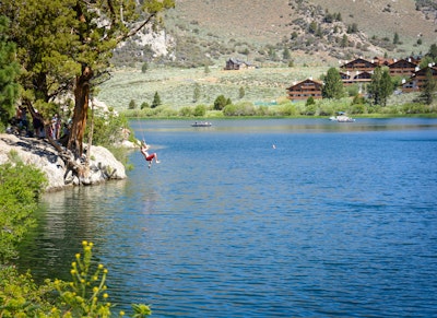 Hike the Gull Lake Loop , Gull Lake Marina