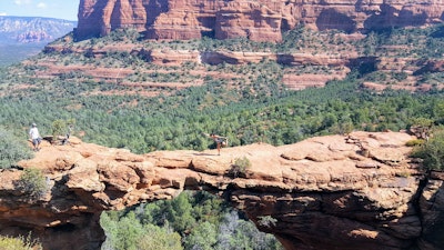 Hike to Devil's Bridge, Devil's Bridge Parking