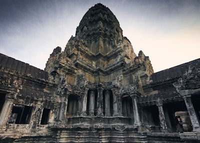 Climb the Bakan of Angkor Wat, Angkor Wat