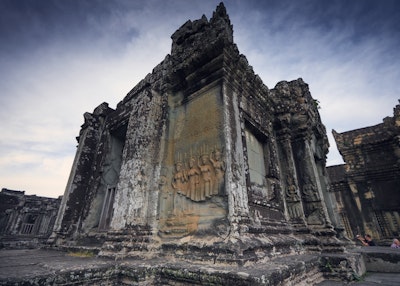 Climb the Bakan of Angkor Wat, Angkor Wat