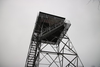 Hike to Pinnacle Knob Fire Tower , Pinnacle Knob Fire Tower Trailhead