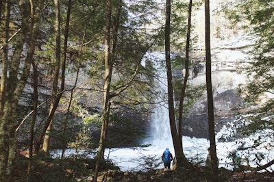 Hike to Foster Falls, Foster Falls Visitor Center