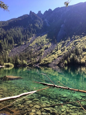 Hike to Lindeman & Greendrop Lakes, Lindeman Lake Trailhead