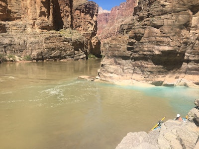 Hike to the Confluence of the Colorado River and Havasu Creek ...