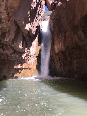 Hike to Cibecue Falls, Cibecue Creek Falls Trailhead