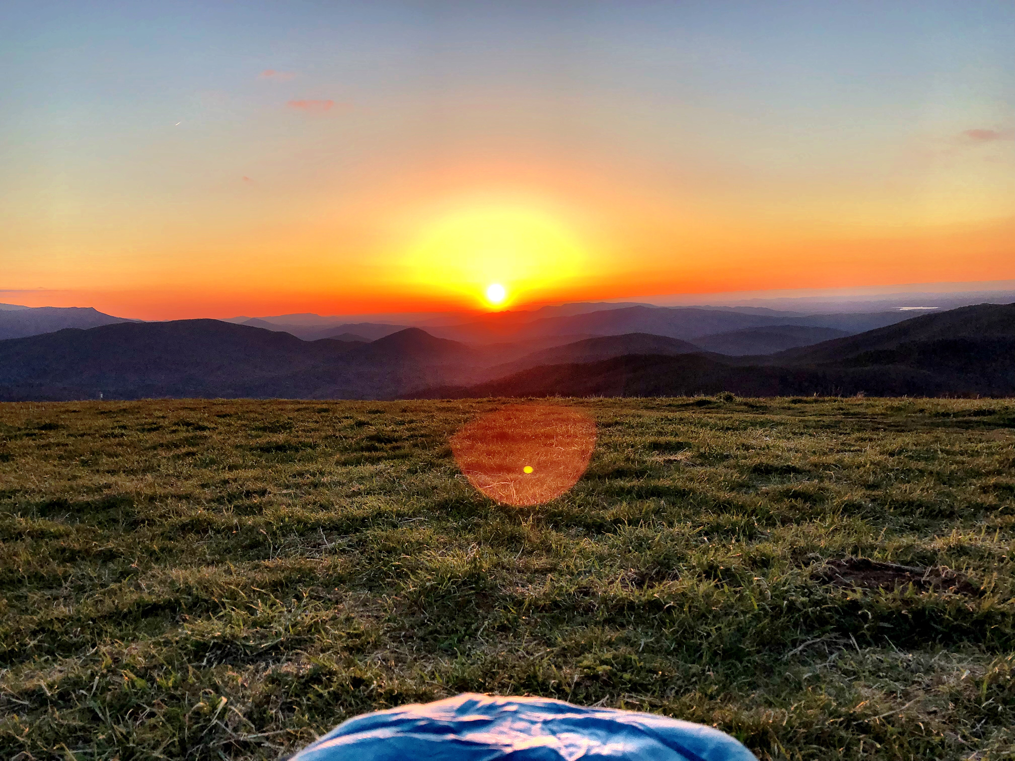 Max Patch to Hot Springs, N.C. via Appalachian Trail, Del Rio, Tennessee