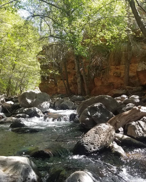 Hike to and Swim at the Bull Pen, AZ, Bull Pen Road - West Clear Creek