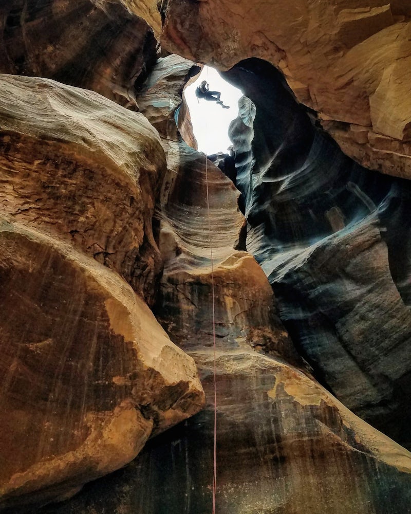 Photo of Canyoneering Pine Creek Canyon, Zion