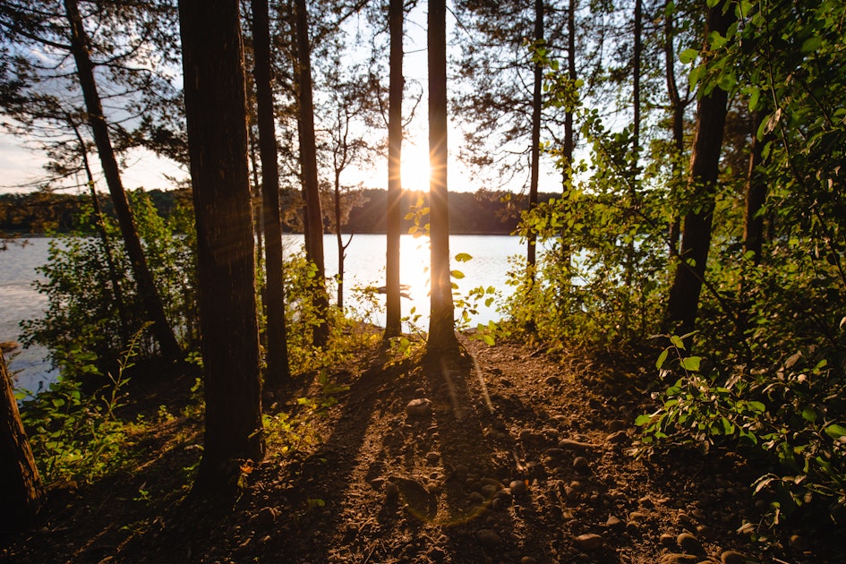 Hike the Grass and Forest Lake Loop at Nashotah Park, Nashotah, Wisconsin