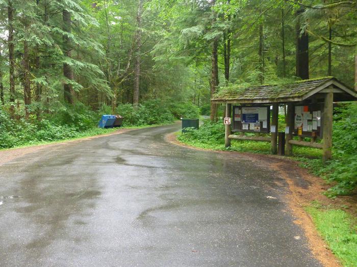 Lodging at Last Chance Campground in Ketchikan, Alaska