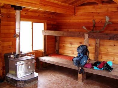 Lodging at Devils Pass Cabin in Hope, Alaska