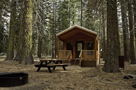 Manzanita Lake Camping Cabins