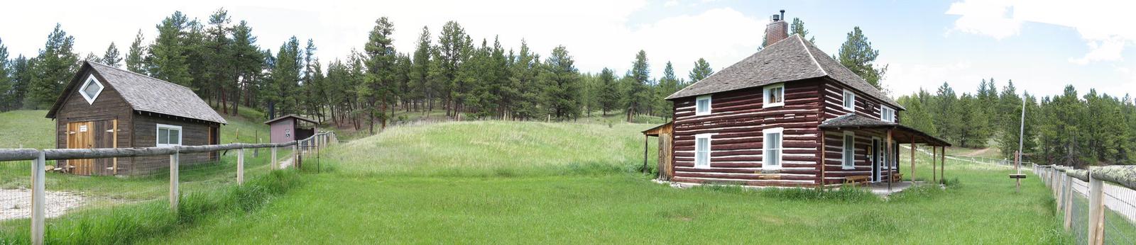 Lodging at Judith Guard Station in Stanford, Montana