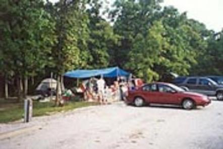 Lodging at John C. Briscoe Group Use in Center, Missouri