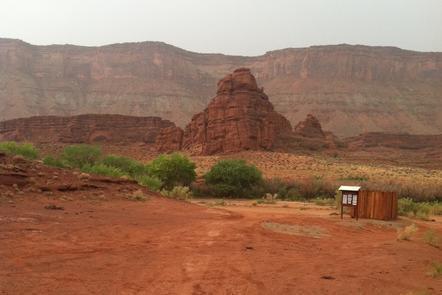 Lodging at The Ledge Campground in Moab, Utah