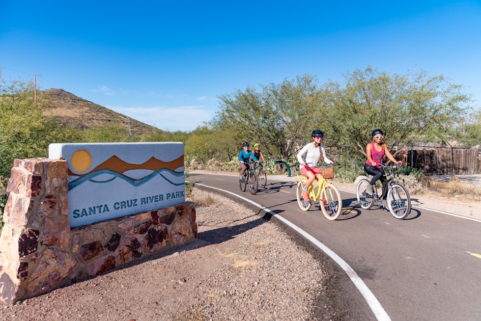 Bike The Loop at The Santa Cruz River Park, Tucson, Arizona