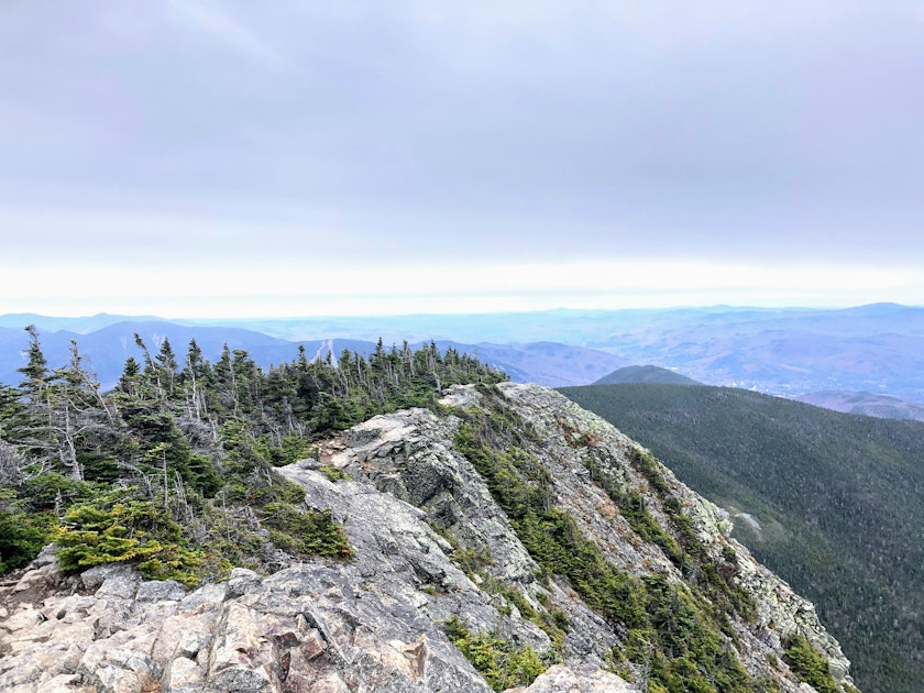 Hike to the Summit of Cannon Mountain via Kinsman Ridge trail, Cannon ...