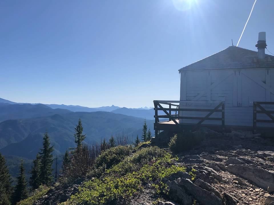 Photos: Gold Butte Fire Lookout, Marion County, Oregon