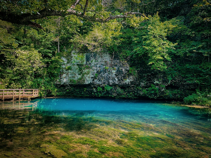 Hike to Blue Spring, Ellington, Missouri