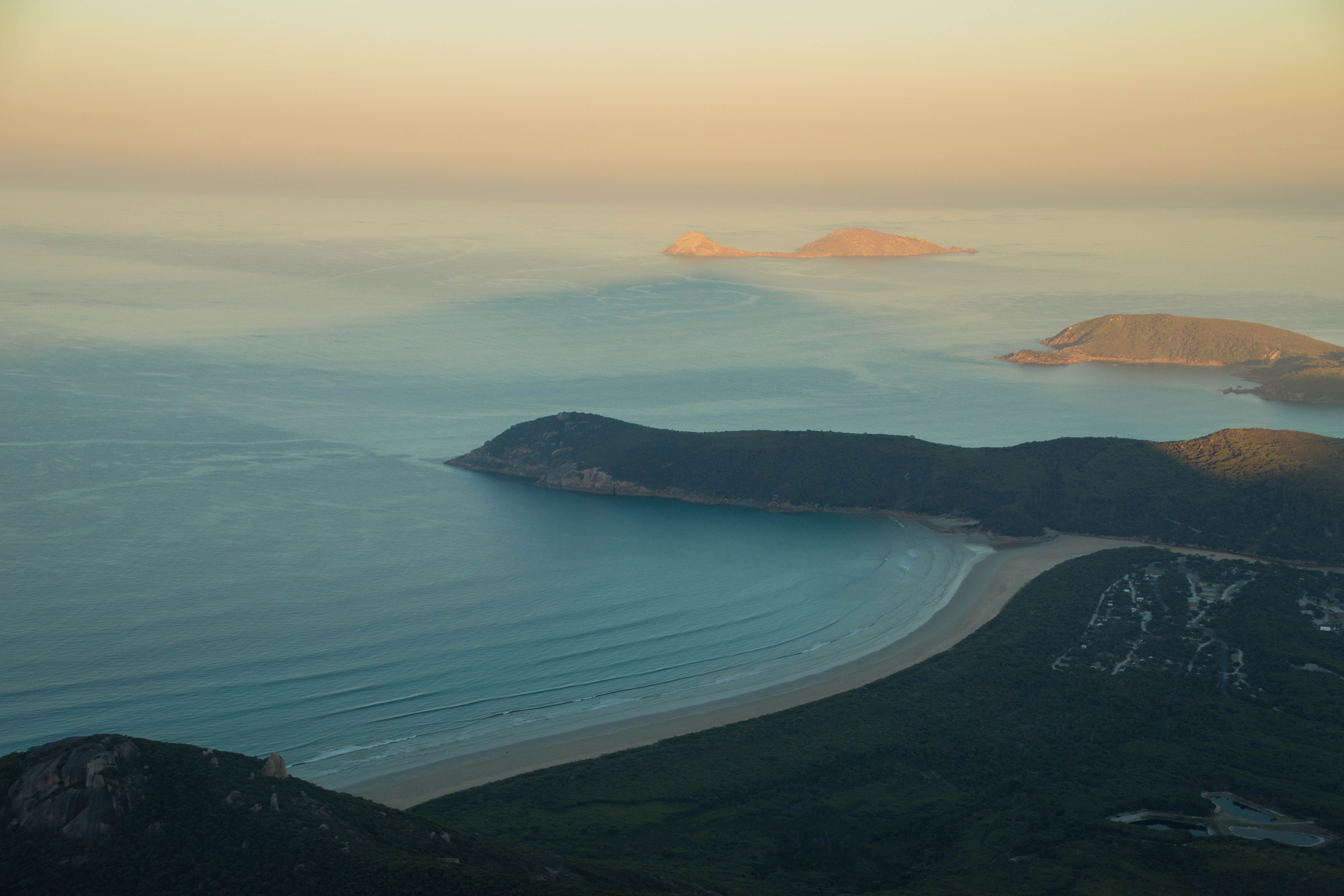 Hiking to the top of Mt Oberon, Wilsons Promontory, Victoria