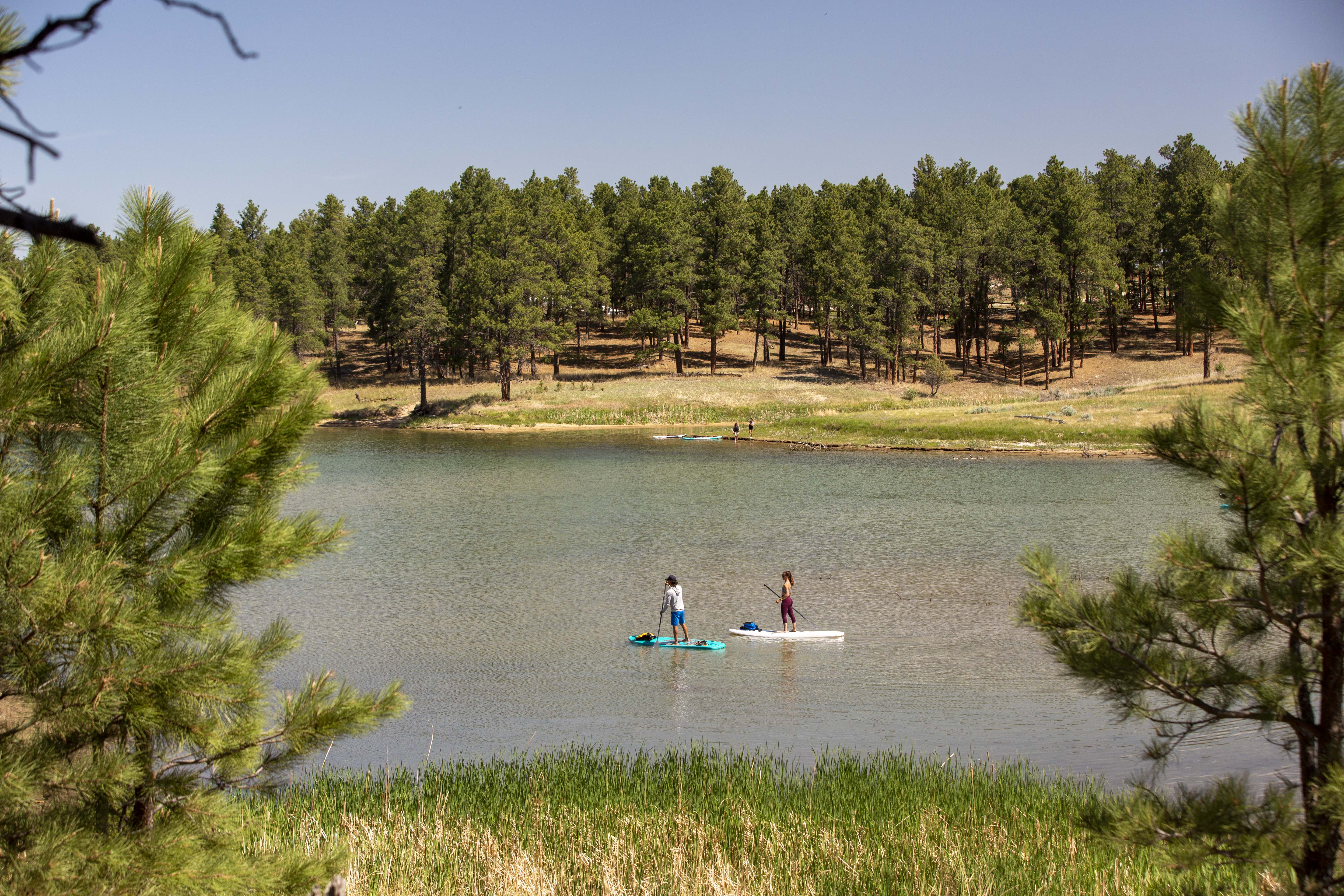 Paddle at Keyhole State Park, Moorcroft, Wyoming