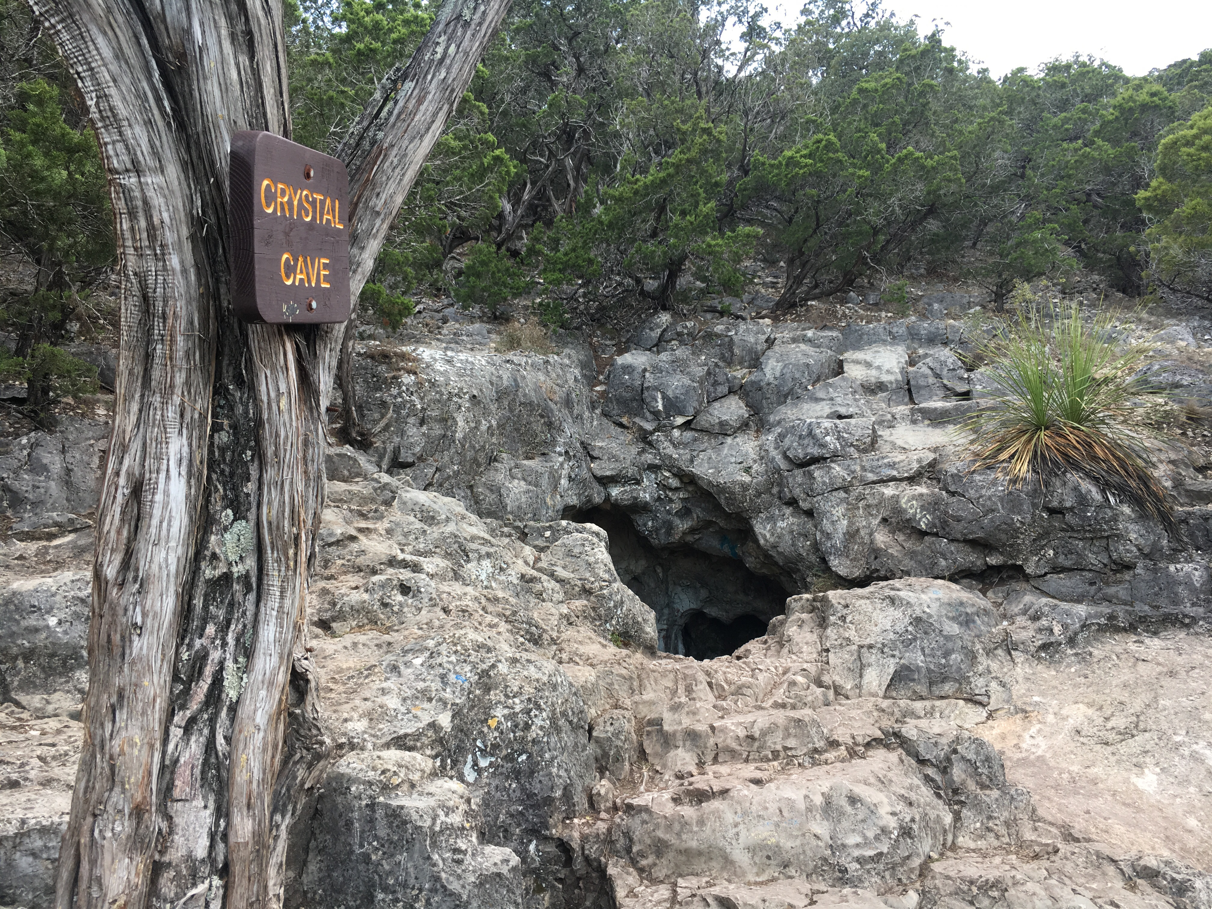 Crystal Cave via Foshee and Old Horse Trail, Concan, Texas