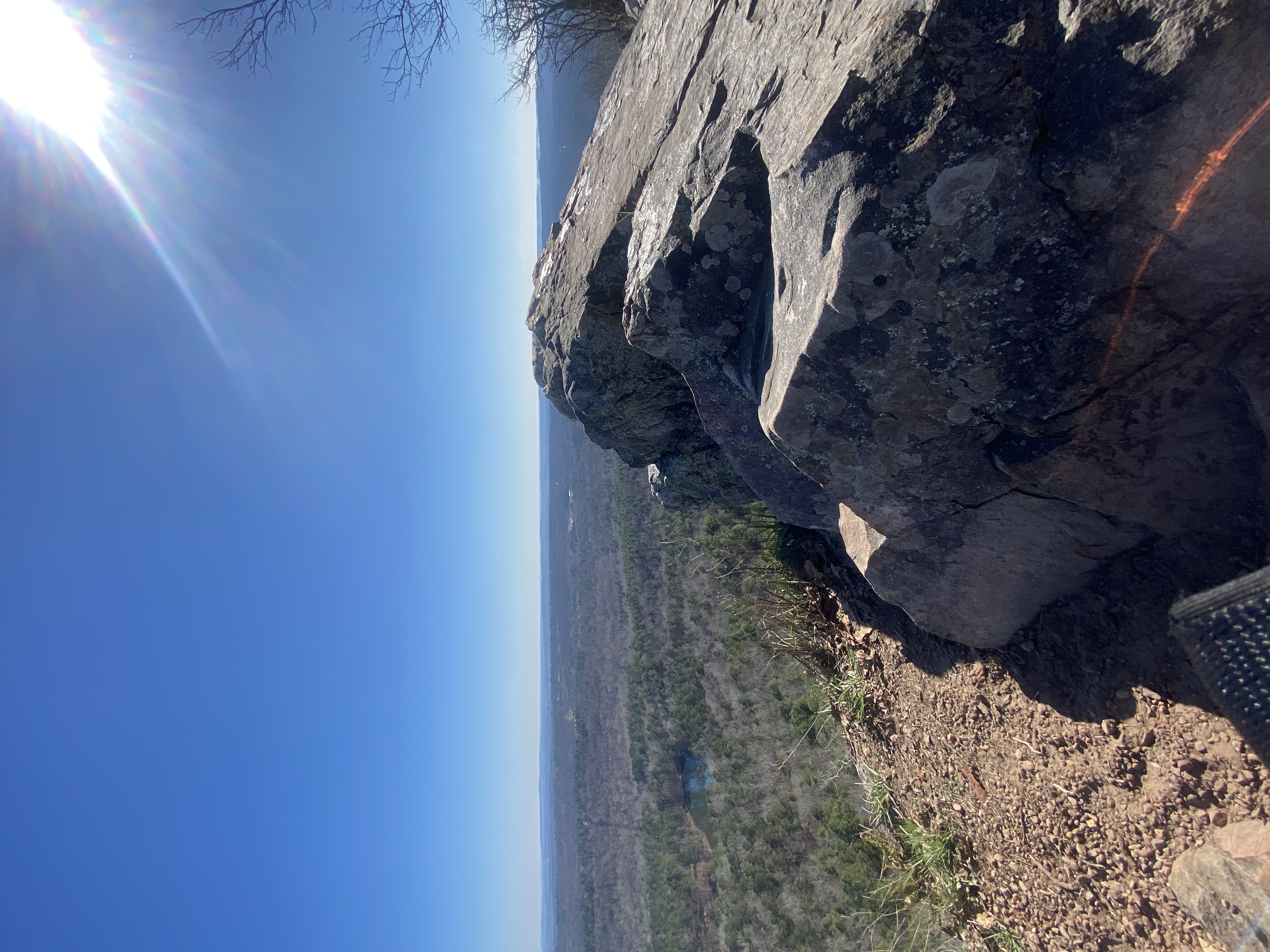 King's Chair Overlook via White and Blue Trail Loop, Birmingham, Alabama