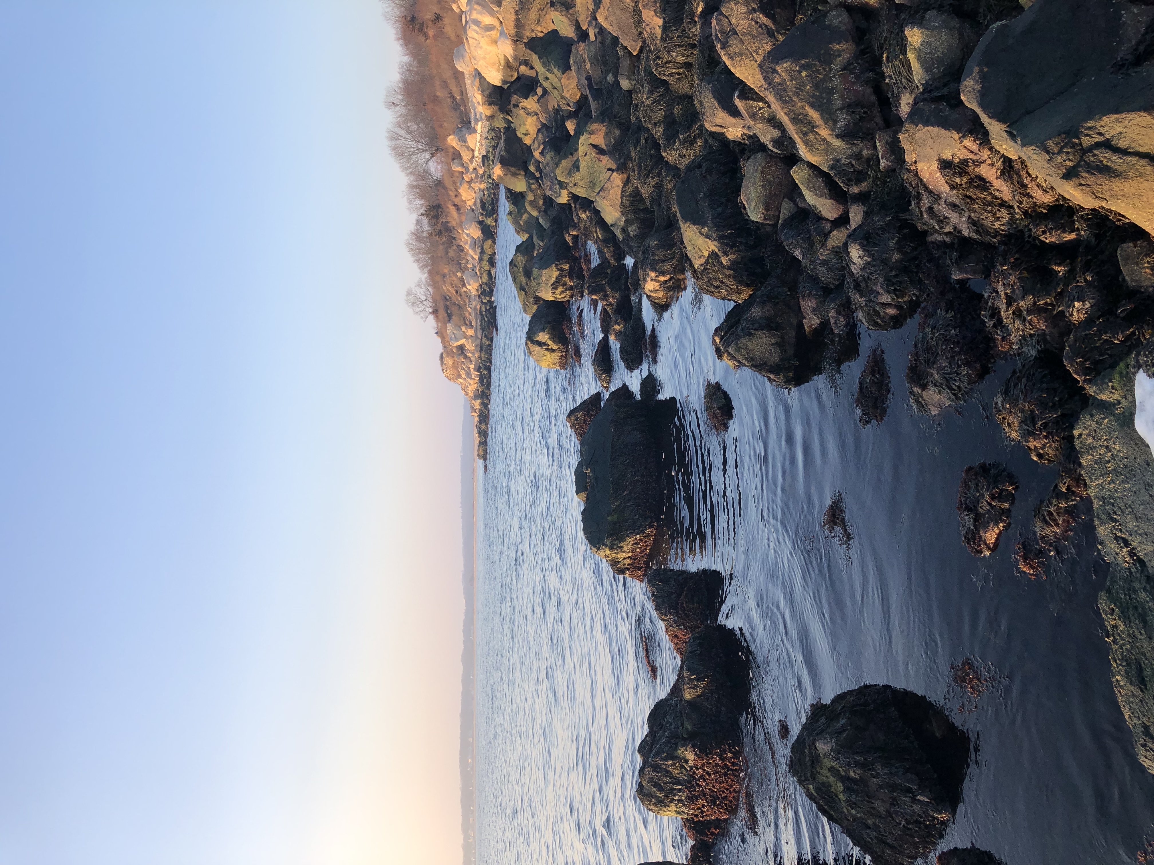 Hike Bluff Point State Park Eastern Loop, Groton, Connecticut