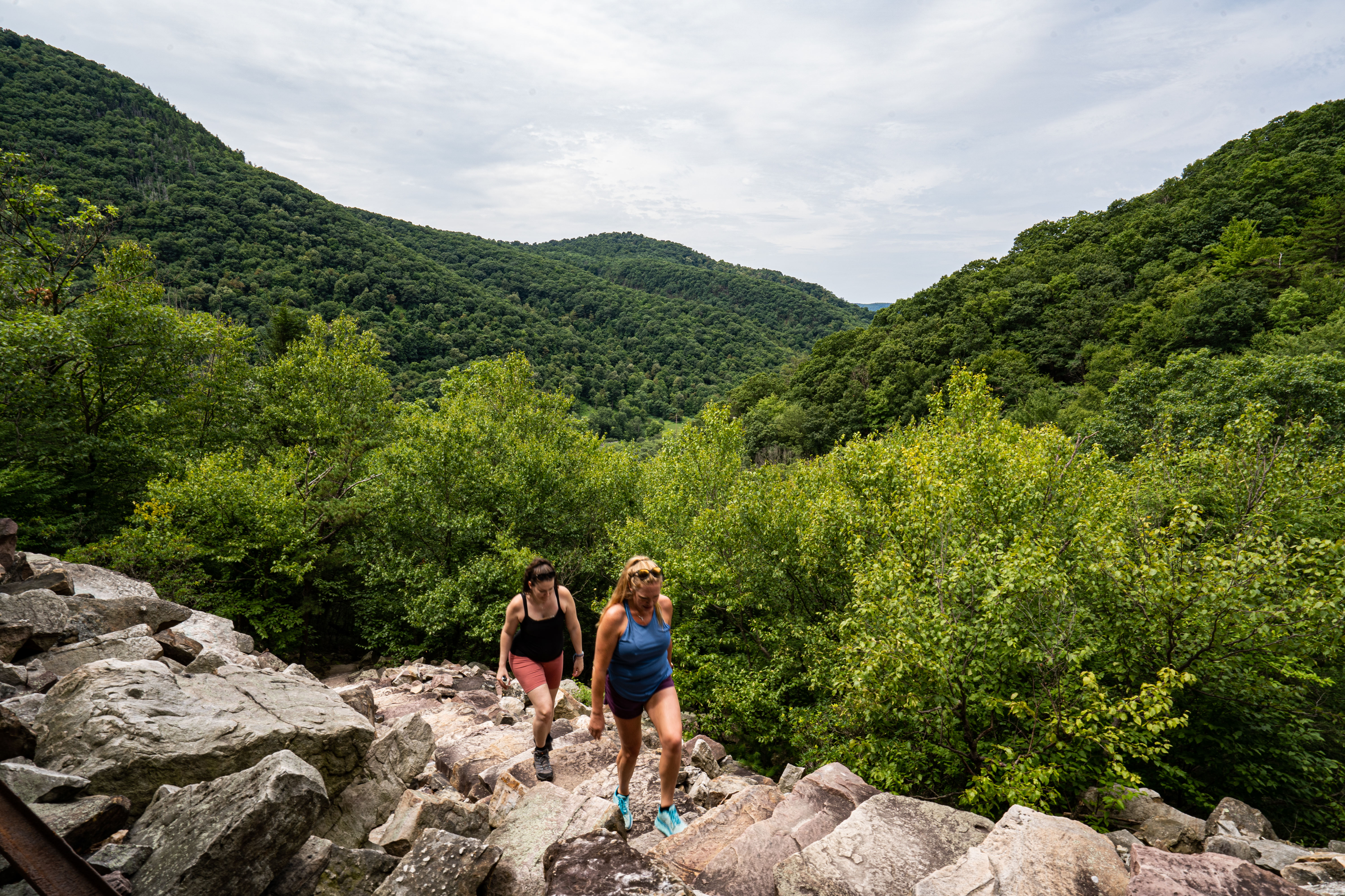 Thousand Steps Trail to Dinky Shed, Mill Creek, Pennsylvania