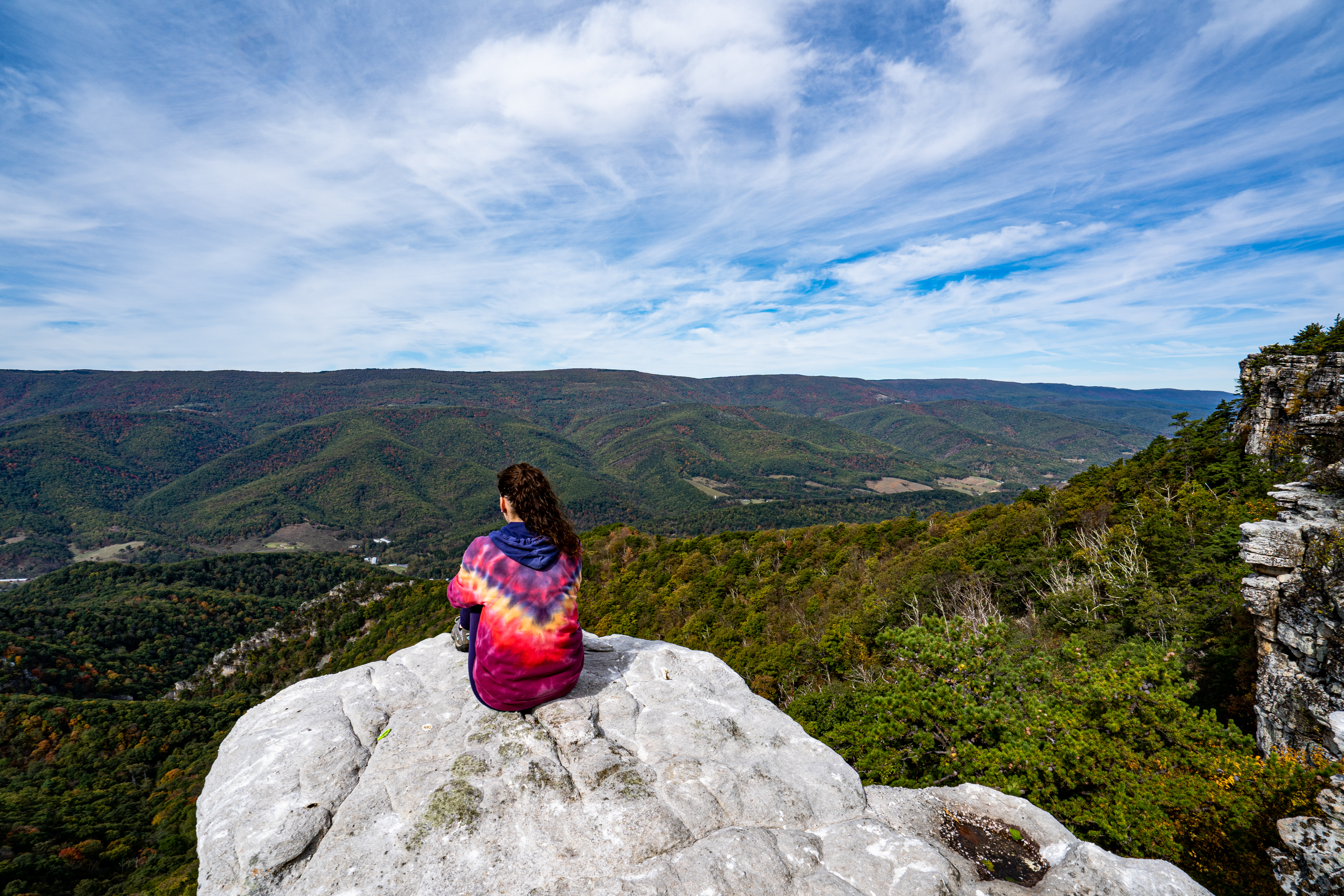 Photos: Hike to Chimney Rock in the Monongahela National Forest, Cabins ...