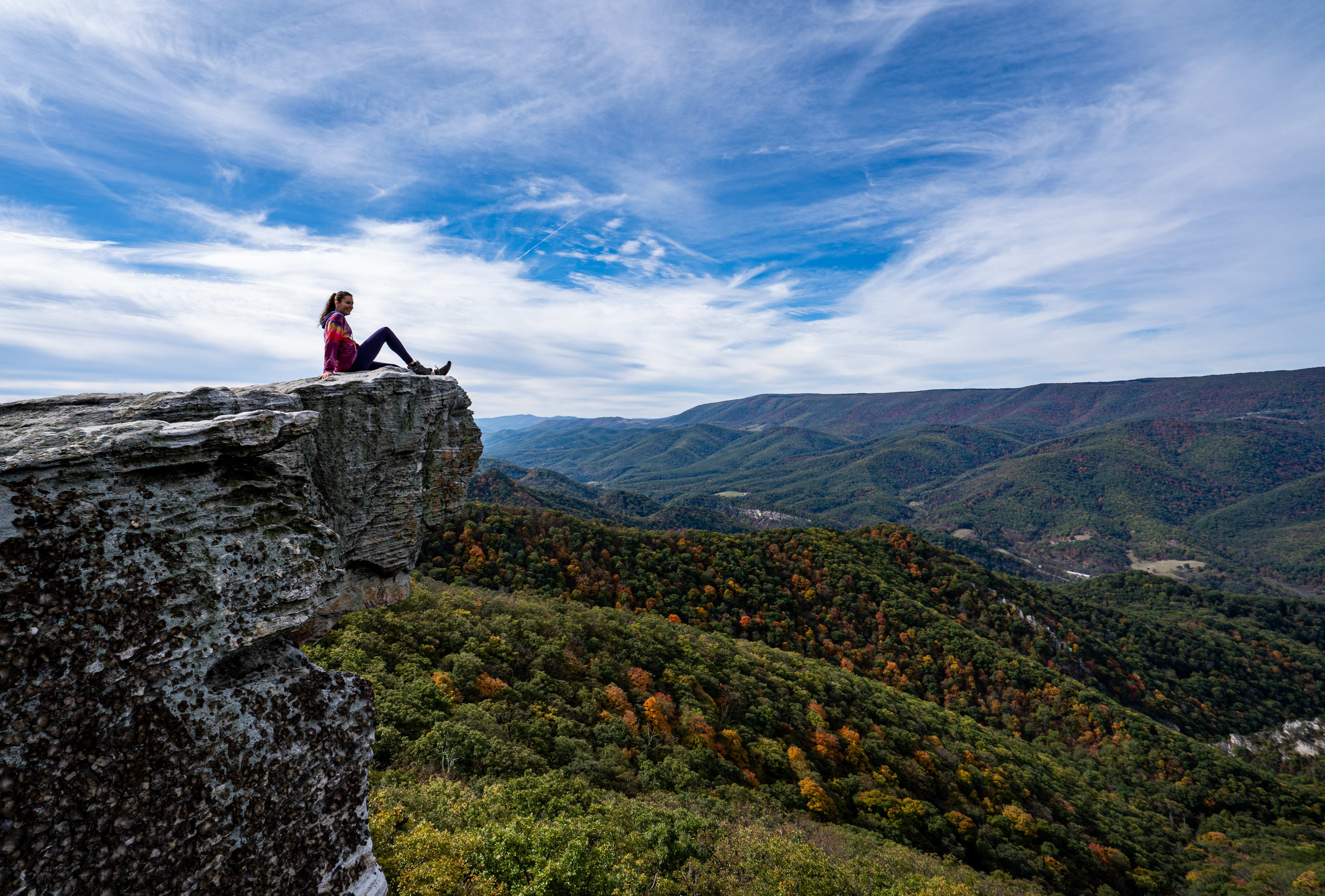 Photos: Hike to Chimney Rock in the Monongahela National Forest, Cabins ...