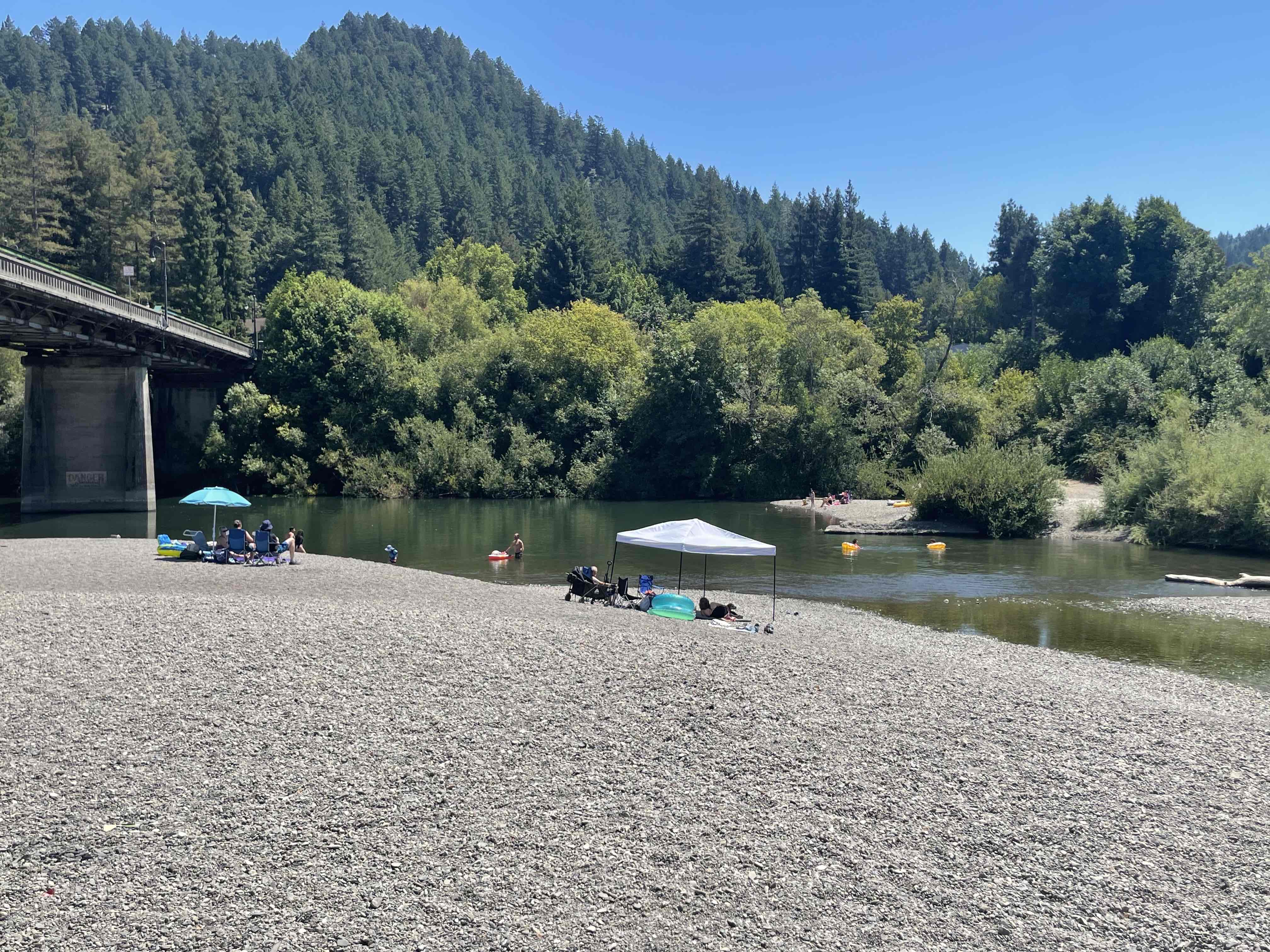 Monte Rio Community Beach, Monte Rio, California