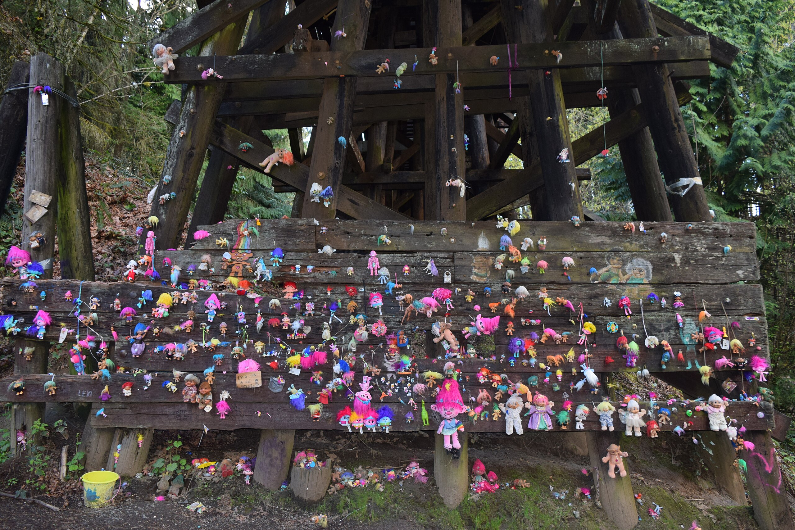 Portland Troll Bridge, Portland, Oregon